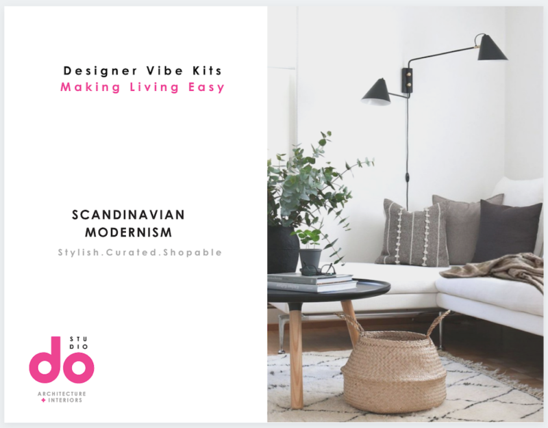 SCANDINAVIAN MODERN: Designer Vibe Kits - Studio DO